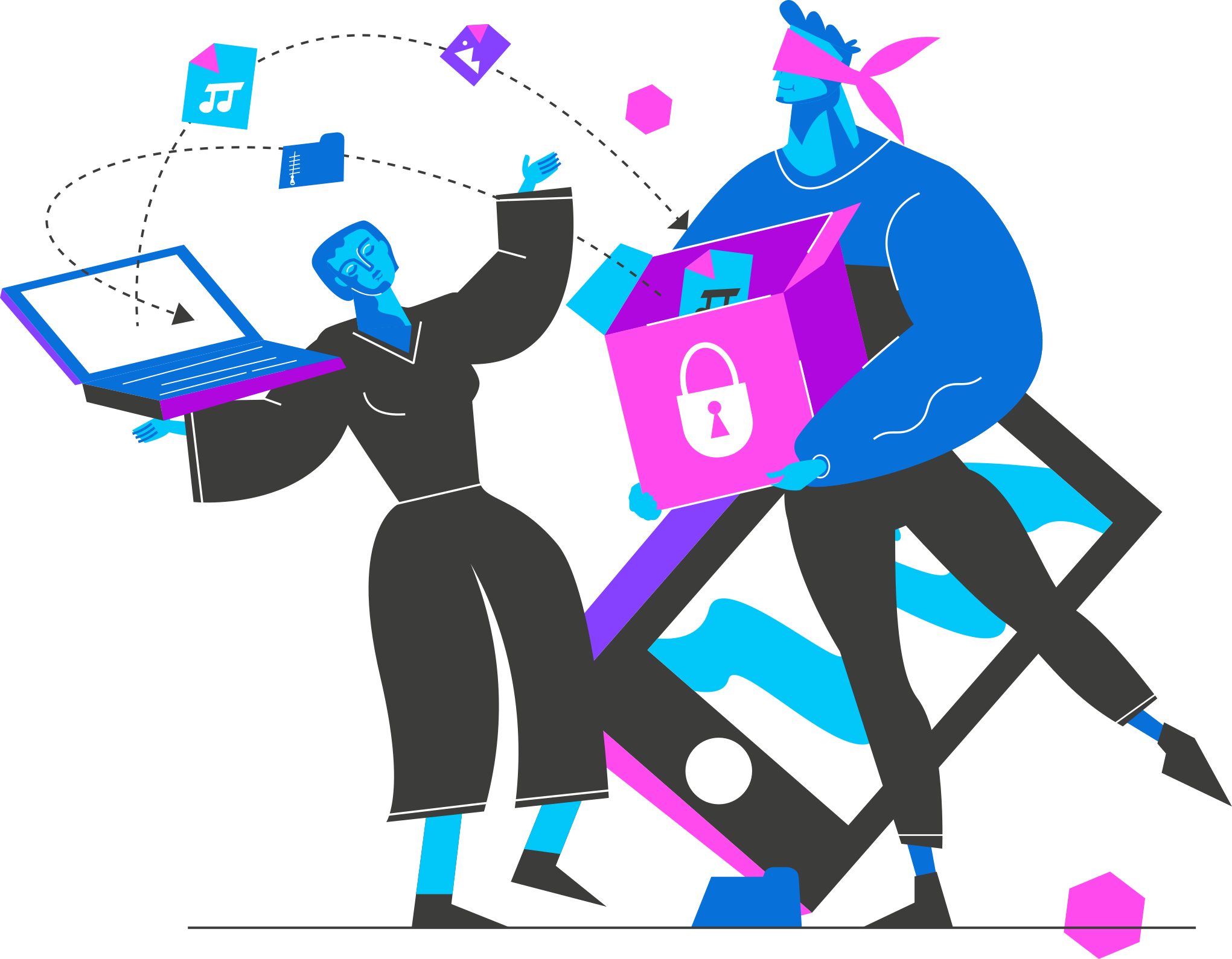 Decentralized file sharing - eQualitie