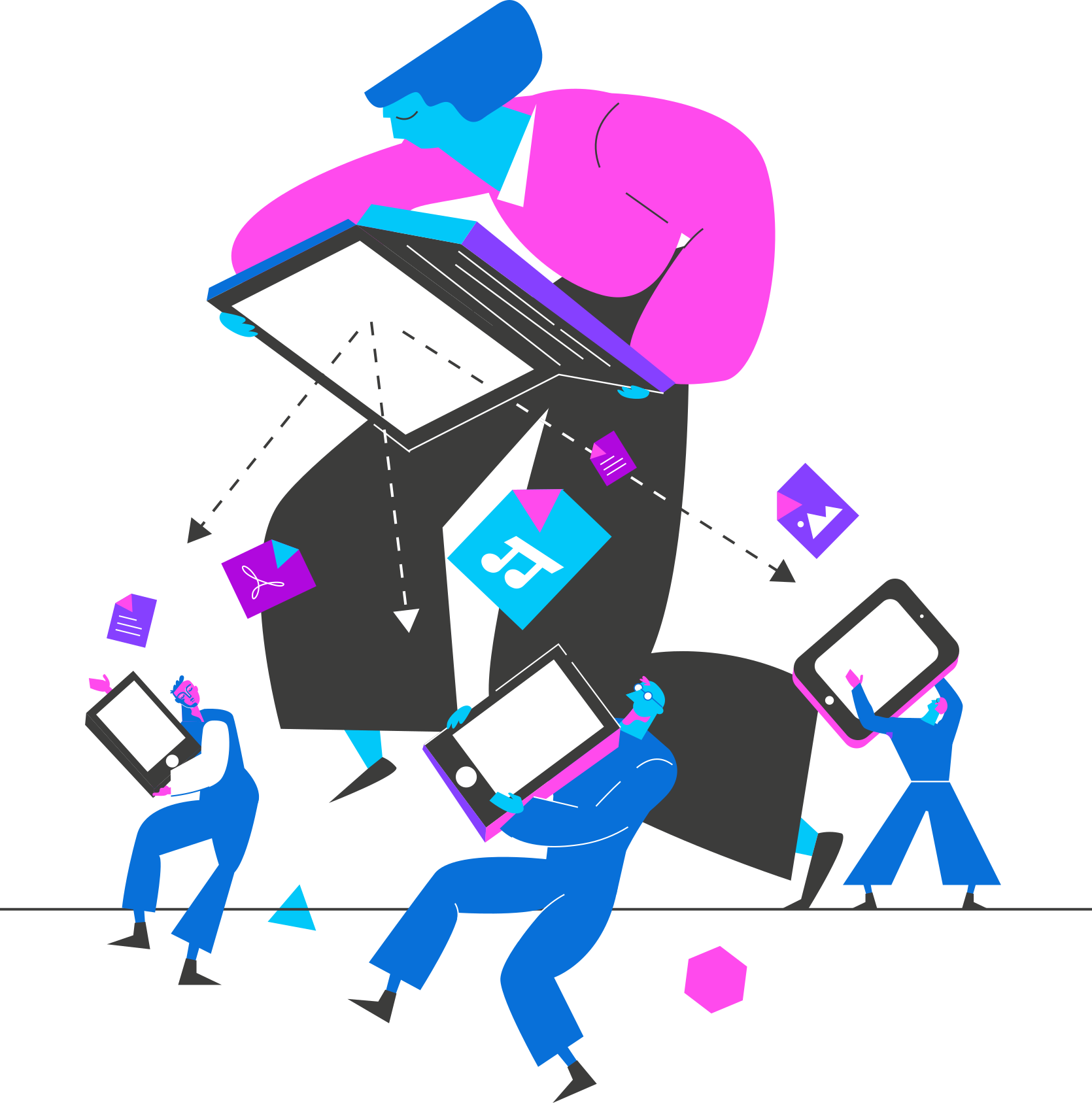 Decentralized file sharing - eQualitie